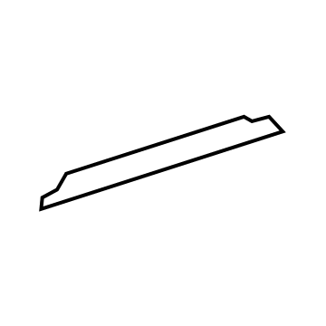 63217-42020 Genuine Toyota GARNISH, Sliding ROO