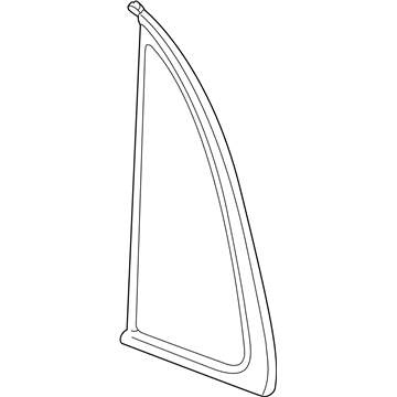 62710-AC040 Genuine Toyota Window Assy, Quarter, RH