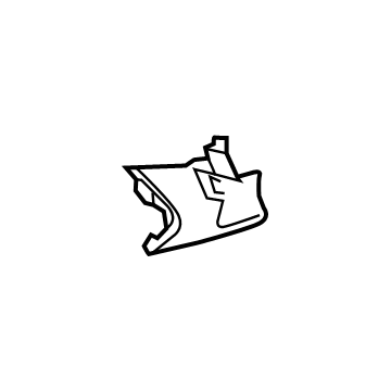 55403-0A050-A0 Genuine Toyota PANEL SUB-ASSY, INST