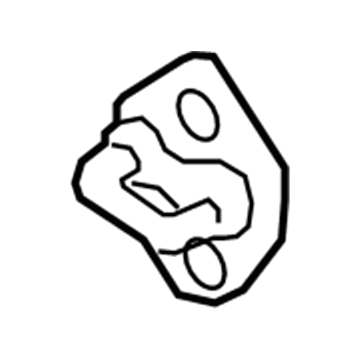 69410-WB001 Genuine Toyota Plate Assembly, Door Loc