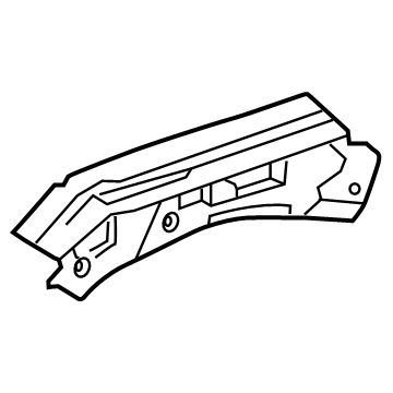 53731-0R050 Genuine Toyota Member, Fr Apron To