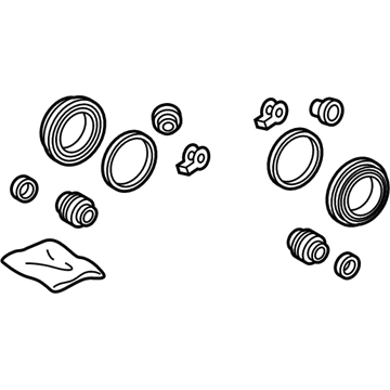 04478-0E061 Genuine Toyota Cylinder Kit, Fr Dis