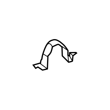 53814-48010 Genuine Toyota Extension, Fr Fender