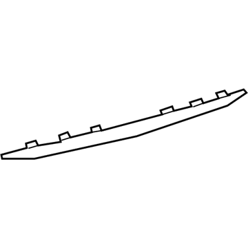 52754-02903 Genuine Toyota MOULDING, Rr Bumper