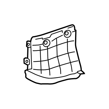 53736-0R040 Genuine Toyota Seal, Fr Fender APRO