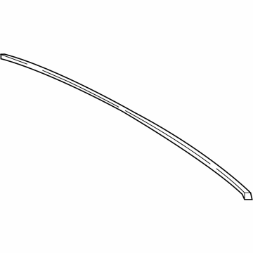 64813-62010 Genuine Toyota Dam, Back Window GLA