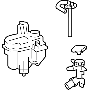 16520-F2010 Genuine Toyota FILLER ASSY, WATER