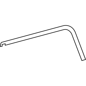 Rear Door Panel & Glass - 2019 Toyota 4Runner