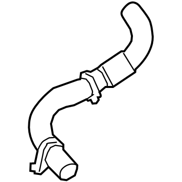 16571-25100 Genuine Toyota Hose, Radiator, NO.1