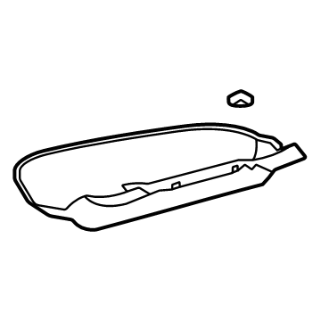 77606-06070 Genuine Toyota Protector Sub-Assembly