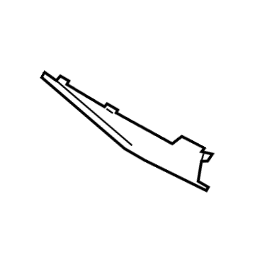 52113-02040 Genuine Toyota Extension, Fr Bumper