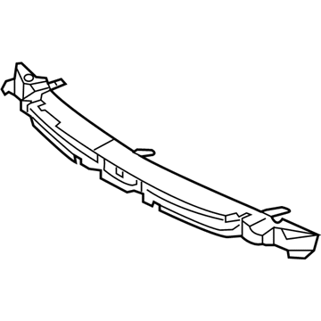 52618-02310 Genuine Toyota ABSORBER, Fr Bumper