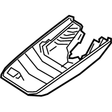 86466-33110 Genuine Toyota Cover, Forward RECOG