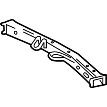 51209-35222 Genuine Toyota CROSSMEMBER Sub-Assembly