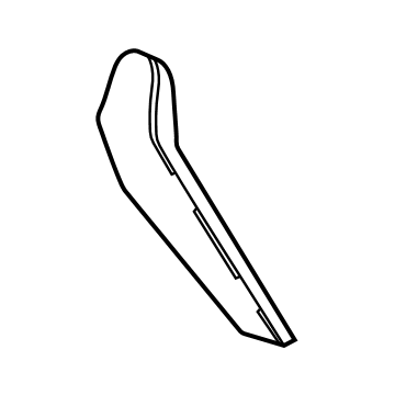 58833-48310-C0 Genuine Toyota GARNISH, Console UPR