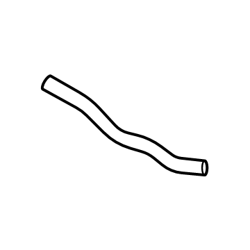 16282-F0230 Genuine Toyota Hose, Water By-Pass