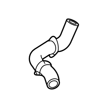 16571-F0240 Genuine Toyota Hose, Radiator, NO.1