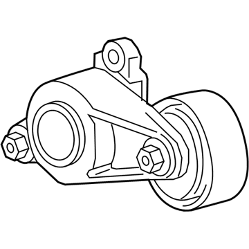 16620-0T040 Genuine Toyota TENSIONER Assembly, V-Ri