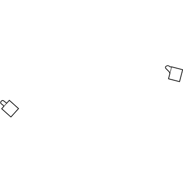 64818-0T010 Genuine Toyota SPACER, Back Window