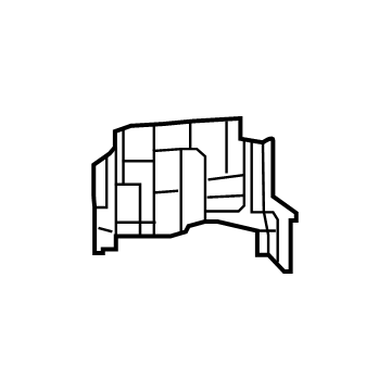 28859-25010 Genuine Toyota Holder, Battery CURR