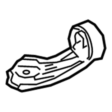 17572-0P170 Genuine Toyota Bracket, Exhaust Pipe
