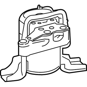 12305-0V030 Genuine Toyota INSULATOR Sub-Assembly