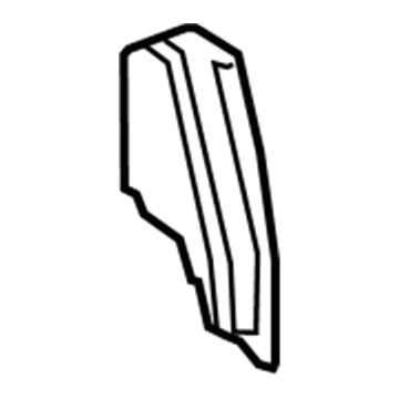 53889-06100 Genuine Toyota Seal, Front Fender SPLA