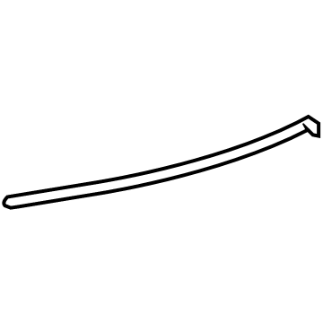 75554-0E080 Genuine Toyota MOULDING, Roof Drip
