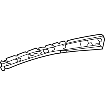 61201-0D081 Genuine Toyota Rail Sub-Assembly, Roof