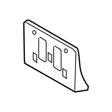 2022 Toyota Corolla Cross License Plate