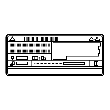 88723-0R050 Genuine Toyota Label, Cooler SERVIC