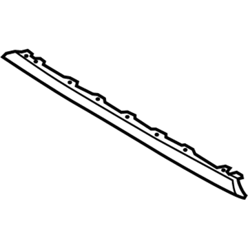 52711-0R060-B2 Genuine Toyota MOULDING, Fr Bumper