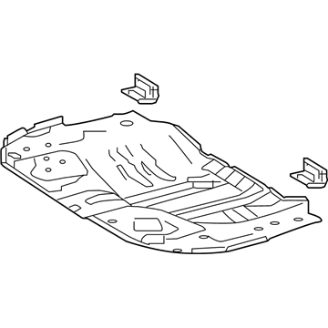 2021 Toyota Corolla Floor Pan | Low Price at ToyotaPartsDeal