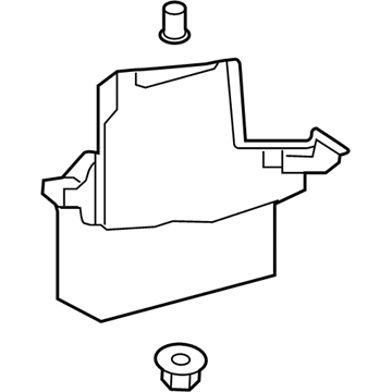 58399-12080 Genuine Toyota Cover, Floor Under