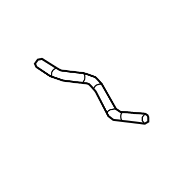 16282-25080 Genuine Toyota Hose, Water By-Pass