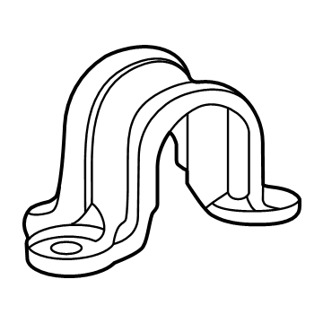 48824-33040 Genuine Toyota Bracket, STABILIZER