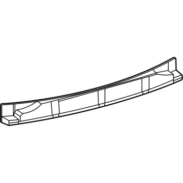 52615-48330 Genuine Toyota ABSORBER, Rr Bumper