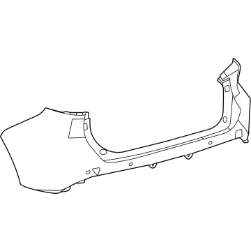 Toyota Venza Bumper - Guaranteed Genuine Toyota Parts