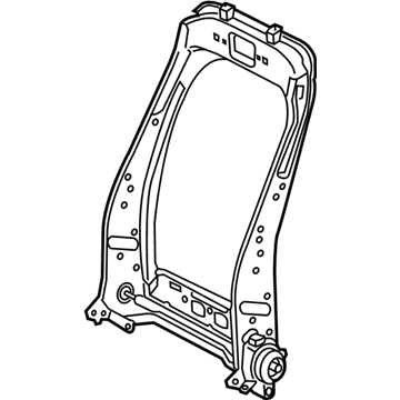 71014-47200 Genuine Toyota Frame Sub-Assembly, Fr S