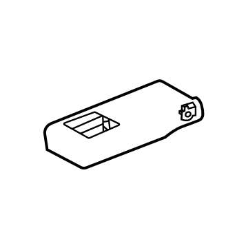 72830-0E380-C1 Genuine Toyota ARMREST Assembly, Rr Sea