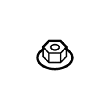 90177-A0017 Genuine Toyota Nut, Lock