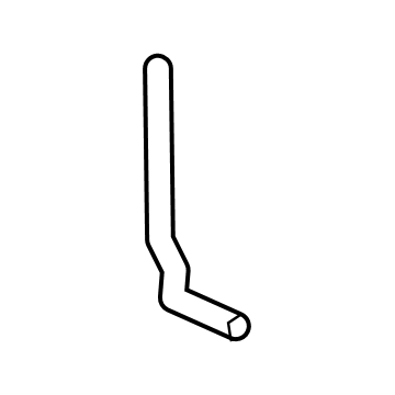 16267-F2010 Genuine Toyota Hose, Water By-Pass