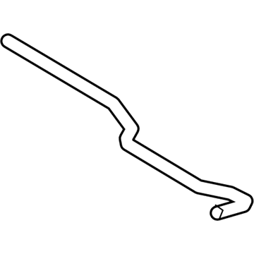 16264-F2010 Genuine Toyota Hose, Water By-Pass