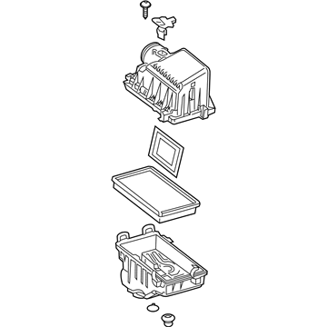 Toyota Corolla Air Filter Box - Guaranteed Genuine Toyota Parts