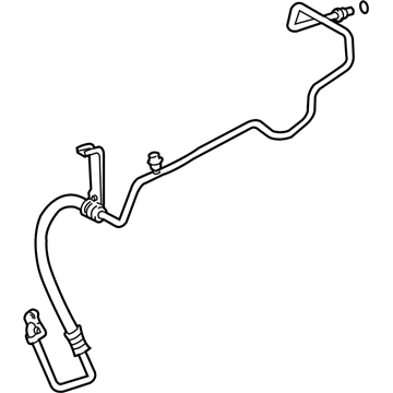 88704-47040 Genuine Toyota Hose Sub-Assy, Suction
