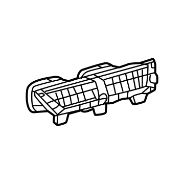 55670-02780 Genuine Toyota Register Assembly, INSTR