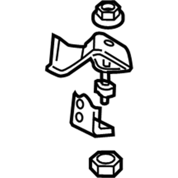 88688-68030 Genuine Toyota Bracket, Condenser Packing