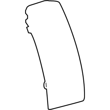 81497-0R010 Genuine Toyota Cover, Rr COMBINATIO