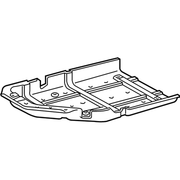 77606-48080 Genuine Toyota Protector Sub-Assy, Fuel Tank