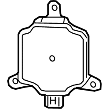 88162-06050 Genuine Toyota Sensor, Blind Spot M